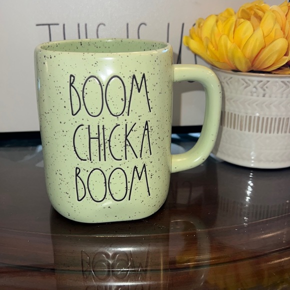 Rae Dunn | Dining | Rae Dunn Boom Chicka Boom Speckled Mug | Poshmark
